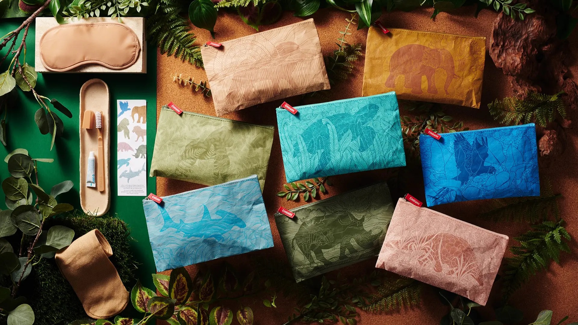 Emirates Premium Economy Unveil New Wild Life Inspired Amenity Kits ...